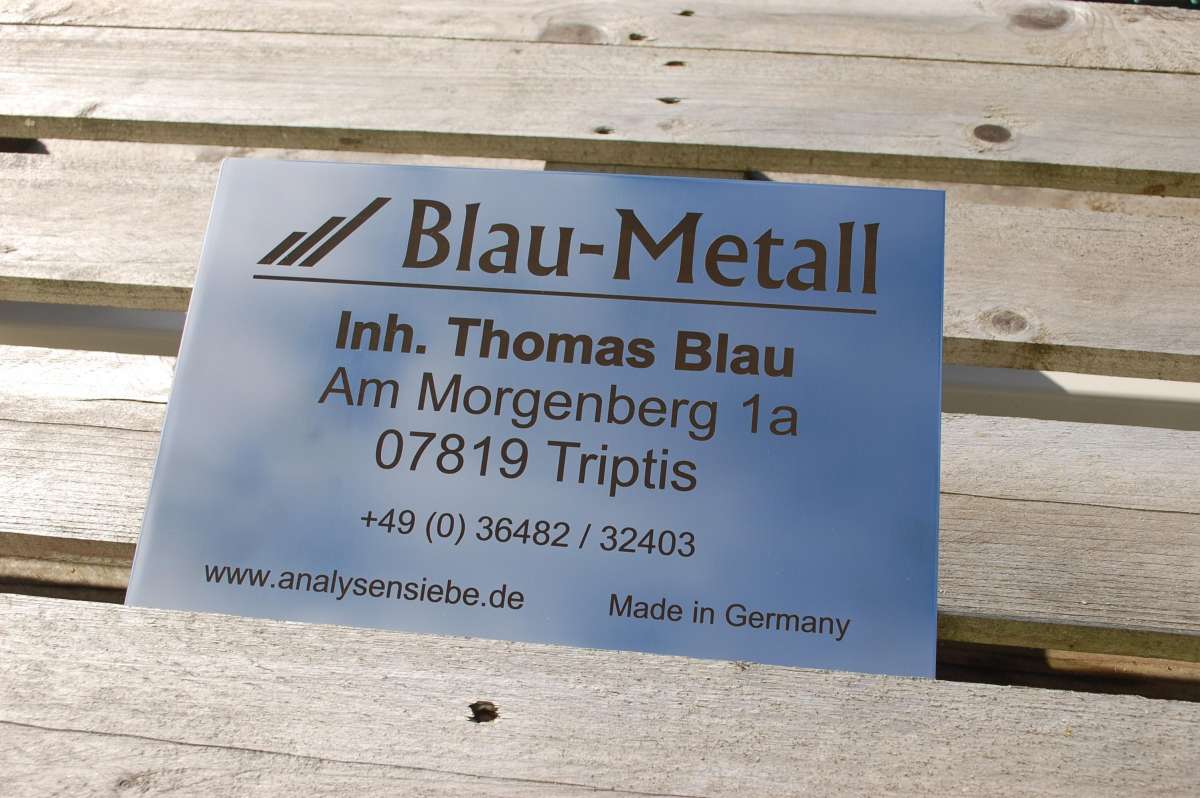 Metallplatten | Metallgravuren | Shop | Kreative Lasergravuren